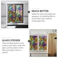 Stained Glass Window Decals, Window Film Privacy, Sidelight Window Film ...