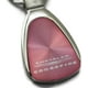 Au-TOMOTIVE GOLD Crossfire Pink Teardrop Key Chain - Walmart.com