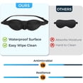Moisture Chamber Glasses for Dry Eyes, 3D Soft Silicone Sleep Goggles ...