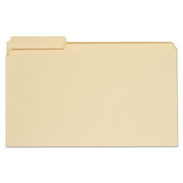 Business Source, BSN99723, 1/3-cut Tab Legal Manila File Folders, 100 ...