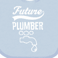 Inktastic Future Plumber Childs Plumbing Boys or Girls Baby Bib ...