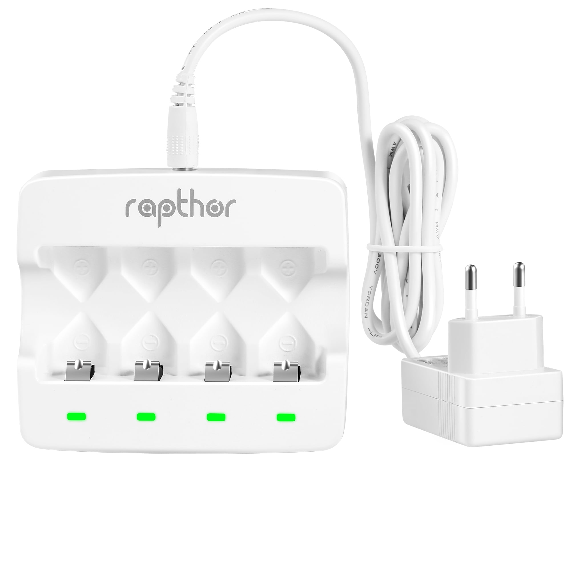 Rapthor CR123A Battery Charger, Quick Charger for Arlo Camera Li-Ion ...