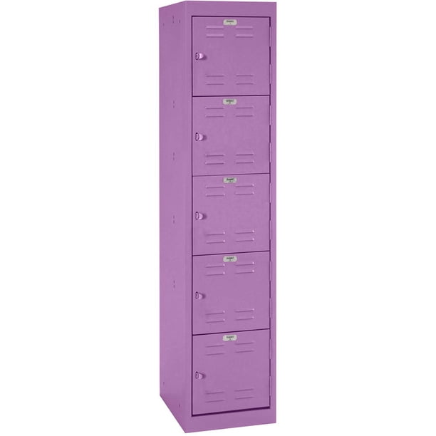 Sandusky 5-Tier Welded Storage Locker, 66"H, Grape Juice - Walmart.com
