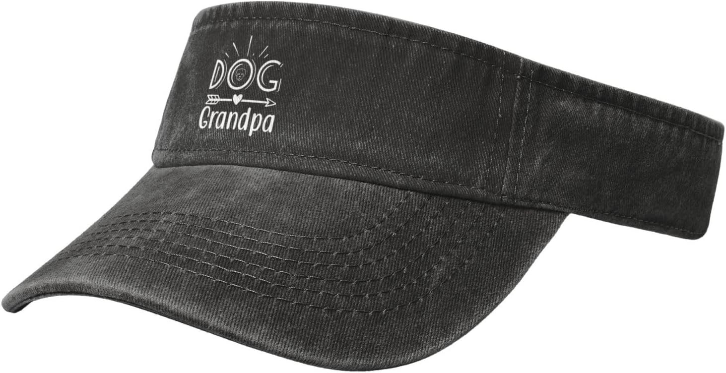 Best Dog Grandpa Hat Sports Sun Visors Empty Top Baseball Caps Funny Best Dog Grandpa Hat Sports Sun Visors Empty Top Baseball Caps Funny