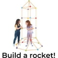 Everest Toys: Crazy Forts! Master Builder - 120 Piece Rod & Ball Fort ...