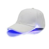 LED Illuminated Baseball Cap with Adjustable Fit Glow Effect Party ...
