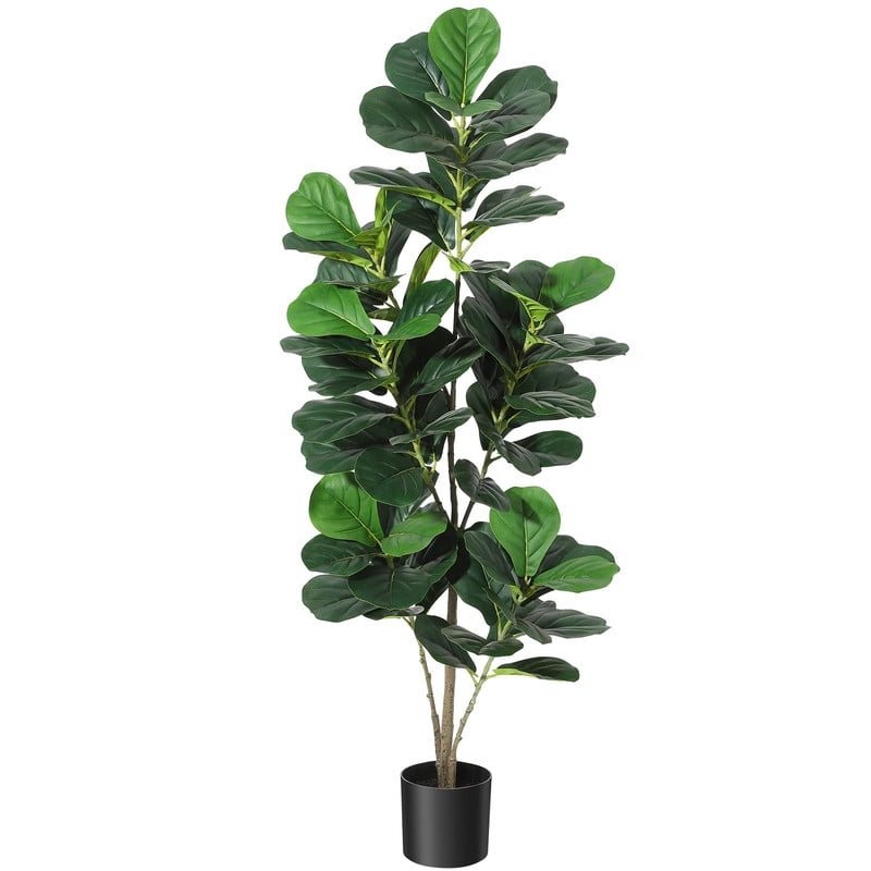 Click here for Tropow Artificial Fiddle Leaf Fig Tree - 6ft Tall... prices