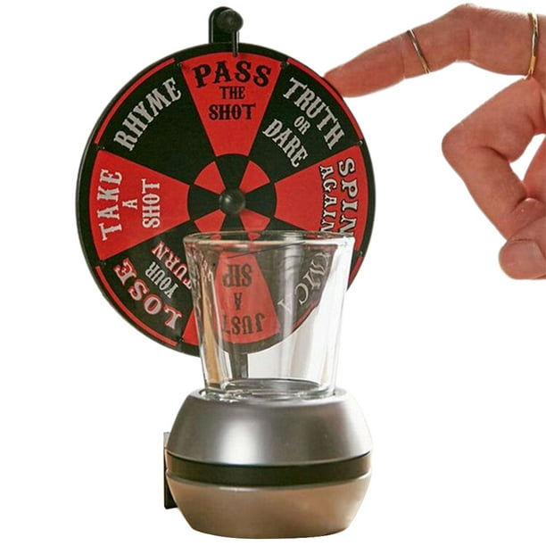 Party Drinking Game Toys Wheel of Shots Game Wheel of Shots Turntable ...