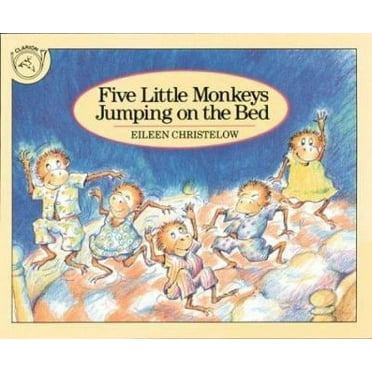 Five Little Monsters Jumping on the Bed (Board Book) - Walmart.com