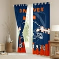 YST Football Blackout Curtains 38x54 inch,Boys Football Fans Curtains ...