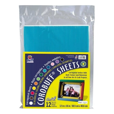 Corobuff Corrugated Paper Roll, 48-inch x 12.5-foot, Brown Brick ...