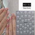 3D Nail Art Stickers - Creative Waterproof Nail Decals for DIY Nail ...