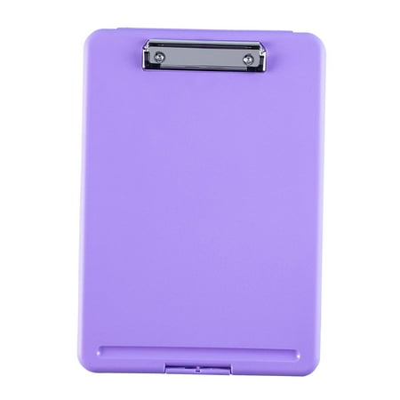 Portable Storage Clipboard Organizer Pockets Spine Filing Clip Document ...