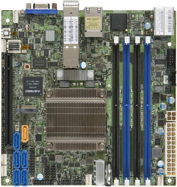 Supermicro X10SDV-8C-TLN4F+ Motherboard - Intel Xeon Processor D-1537 ...