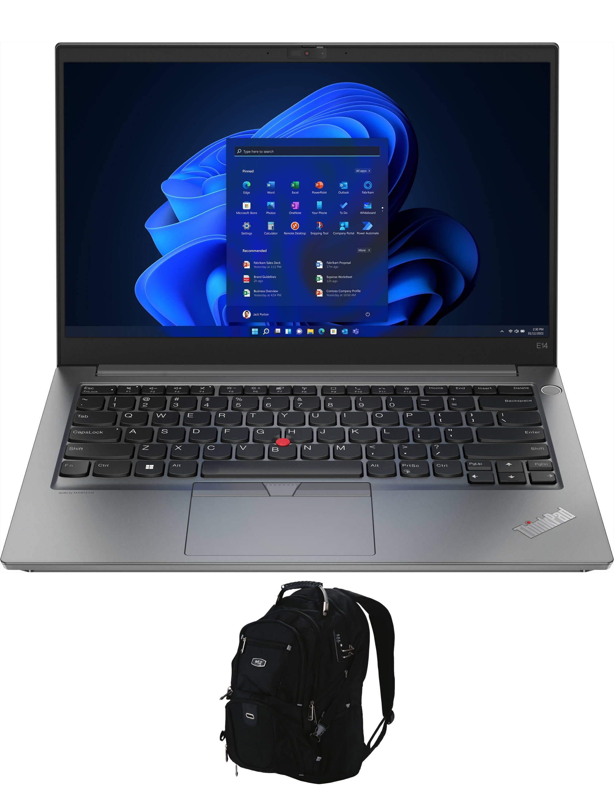 Lenovo ThinkPad E14 Gen 4 Home/Business Laptop (AMD Ryzen 5 5625U 6 ...