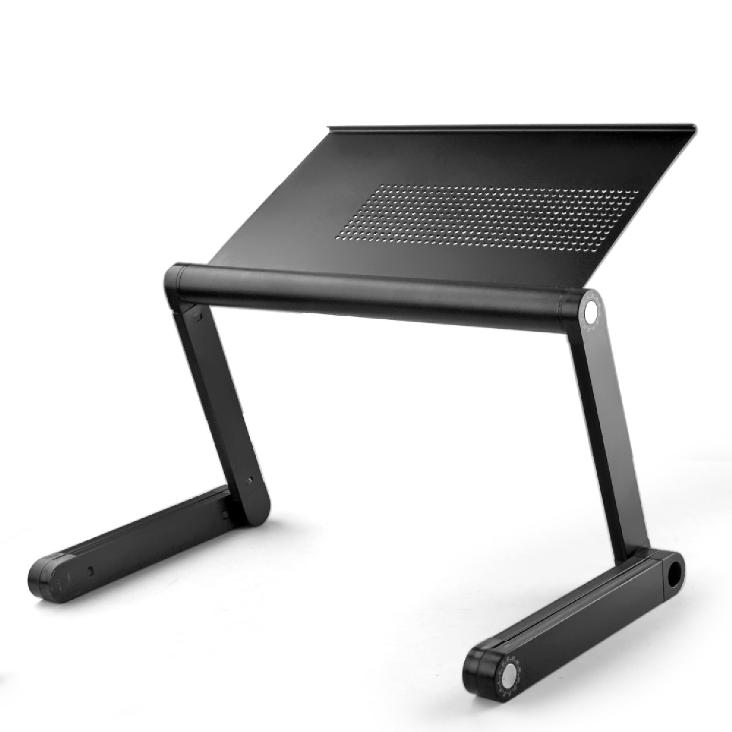 Laptop Table Stand, Adjustable Folding Laptop Riser, Portable Ergonomic ...