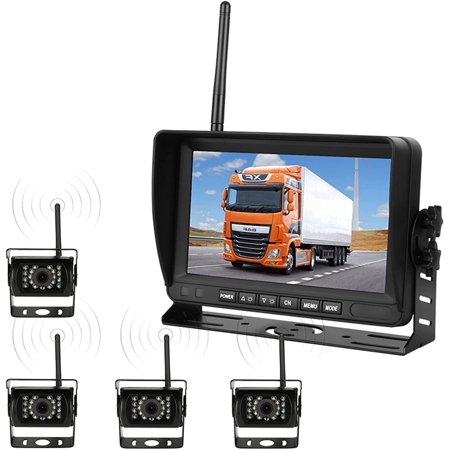 GPS Navigation Device with Free Traffic Wireless 7 Inch Car Monitor ...