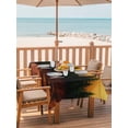 54x80 Inch Outdoor Tablecloth with Umbrella Hole Zipper Rectangle ...