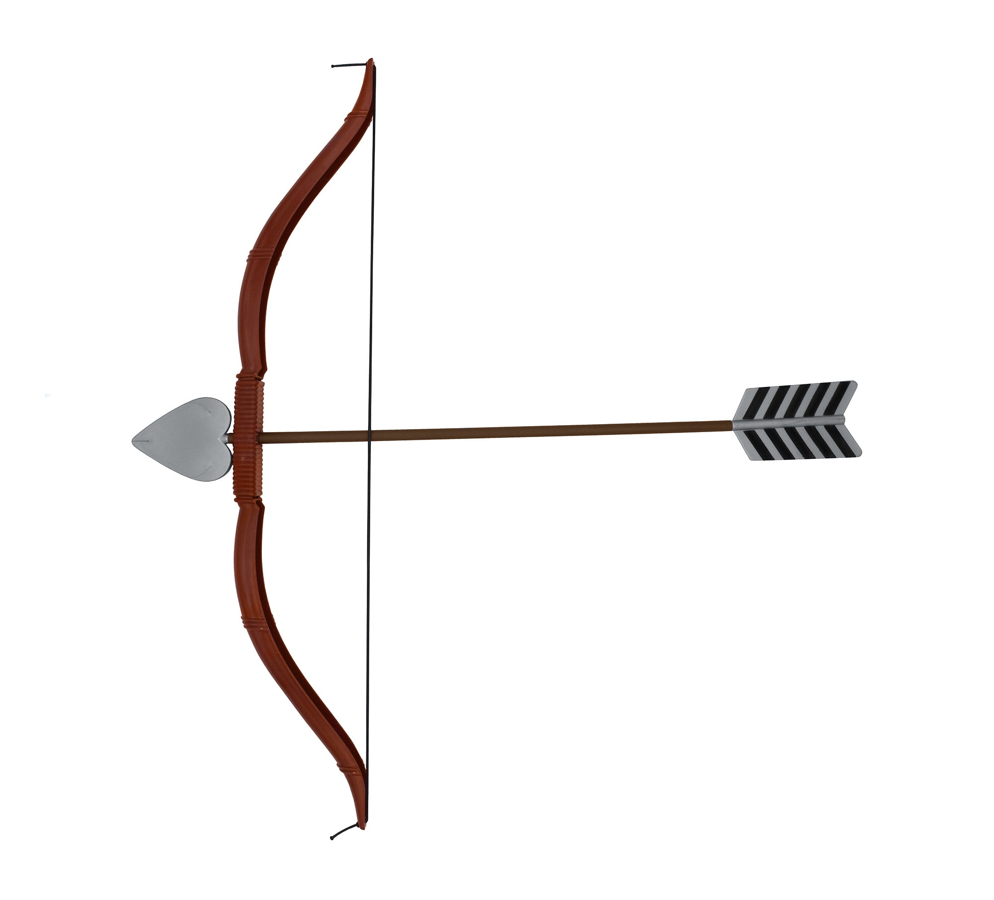 Unisex Adult Mini Cupids Bow and Arrow Set Valentine's Costume ...