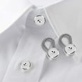6 Pack Button Extender for Shirts, Trianu Men Collar Extender Neck ...