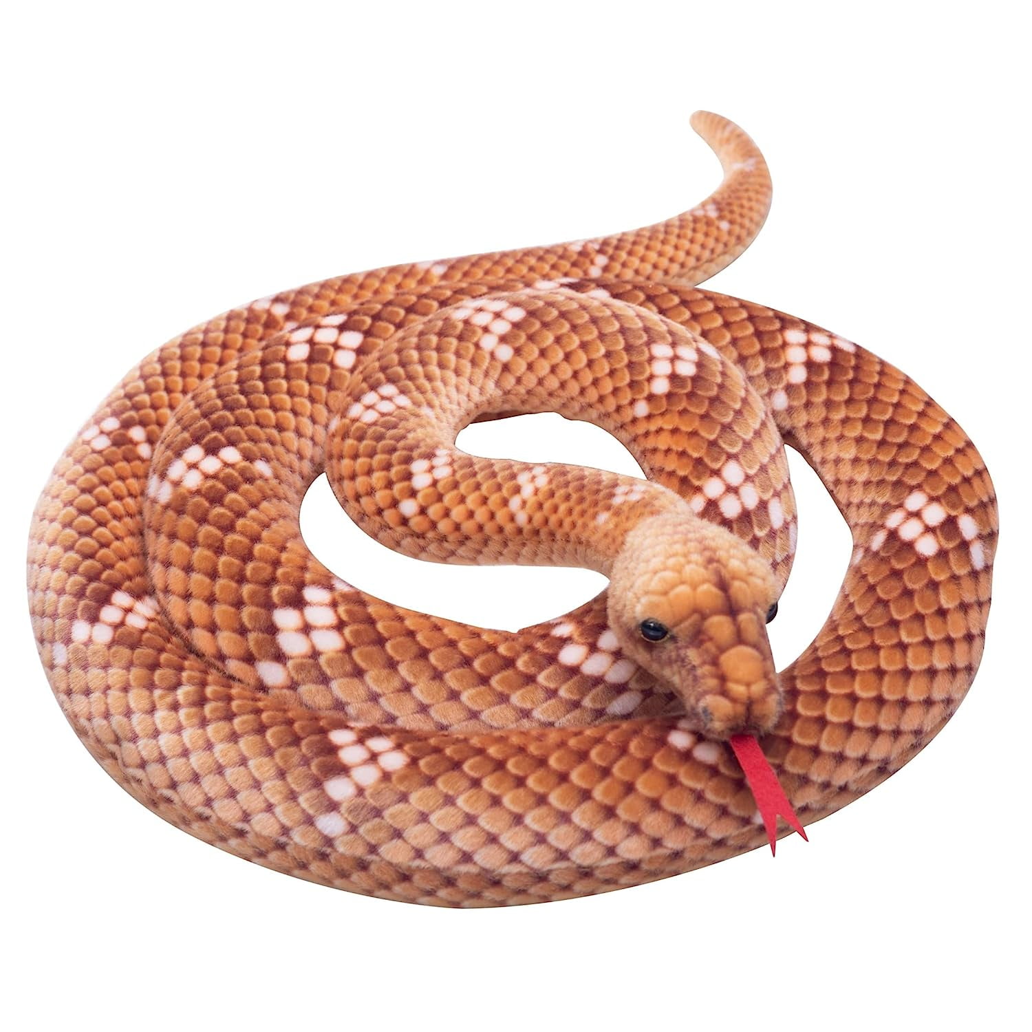 Holzlrgus Snake Stuffed Animal Plush Snakes Toys Giant Fake Python ...