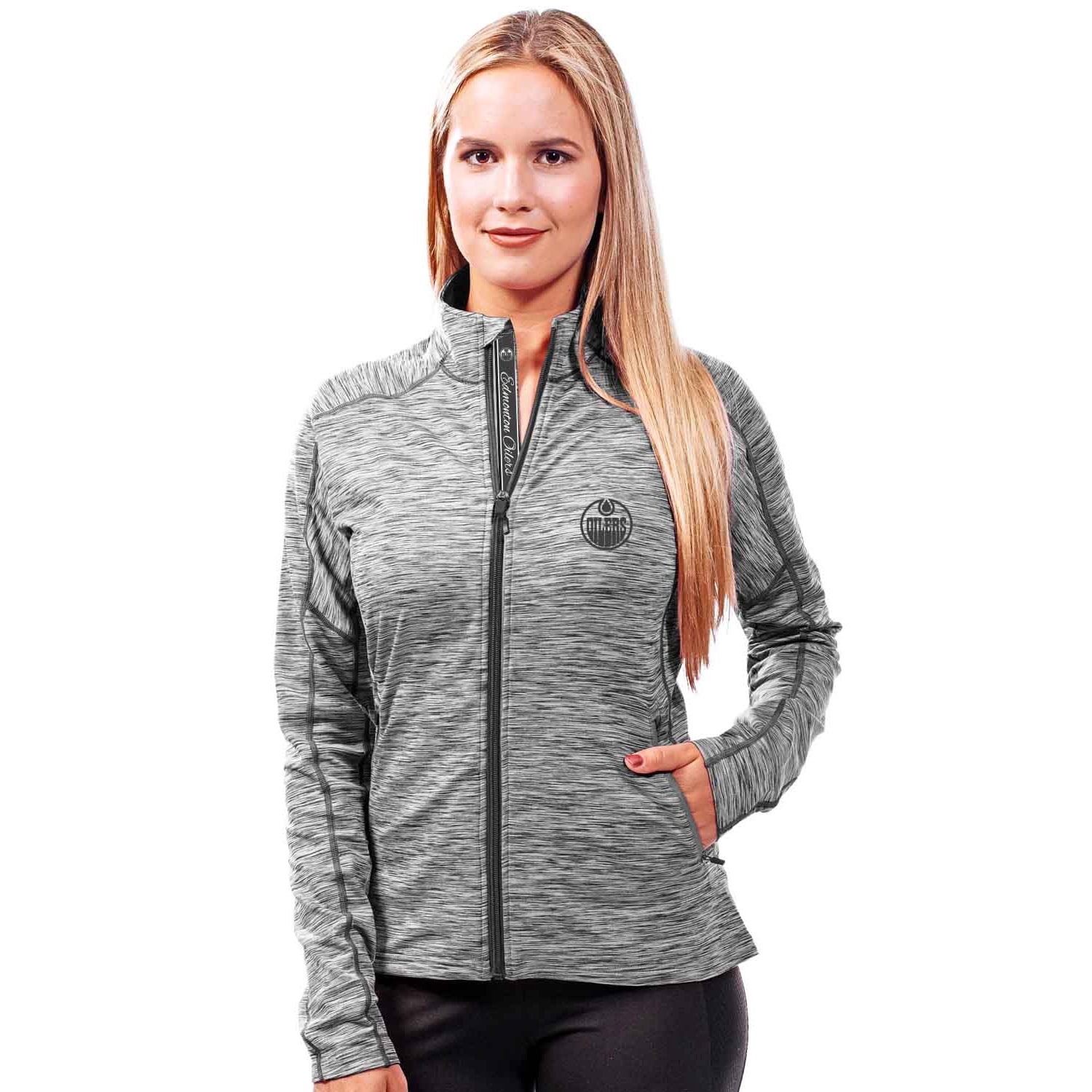 Edmonton Oilers Women's Signature Script Atlantis Jacket - Levelwear ...