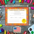 30pcs Positive Behavior Recognition Certificates 11inx8.5in Colorful ... 30pcs Positive Behavior Recognition Certificates 11inx8.5in Colorful ...