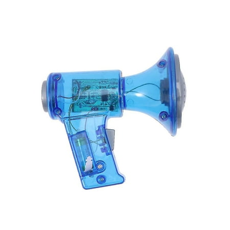 Megaphone Toy Funny Guide Loudspeaker Toy (four Gear, Blue) | Walmart ...