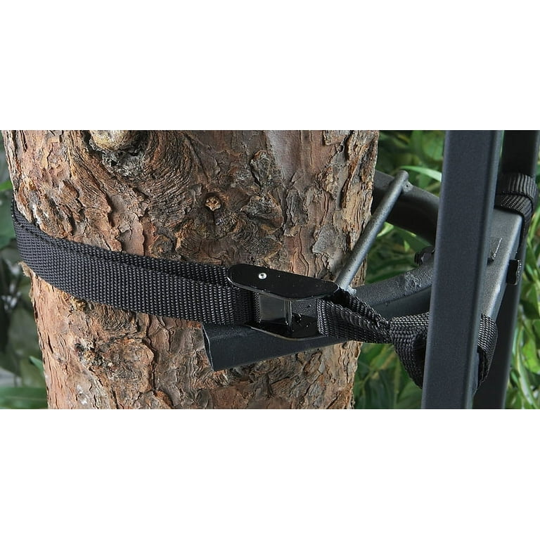 Ladder Stands For Deer Hunting KUAFU 20 Ft Double Step Tree Ladder ...