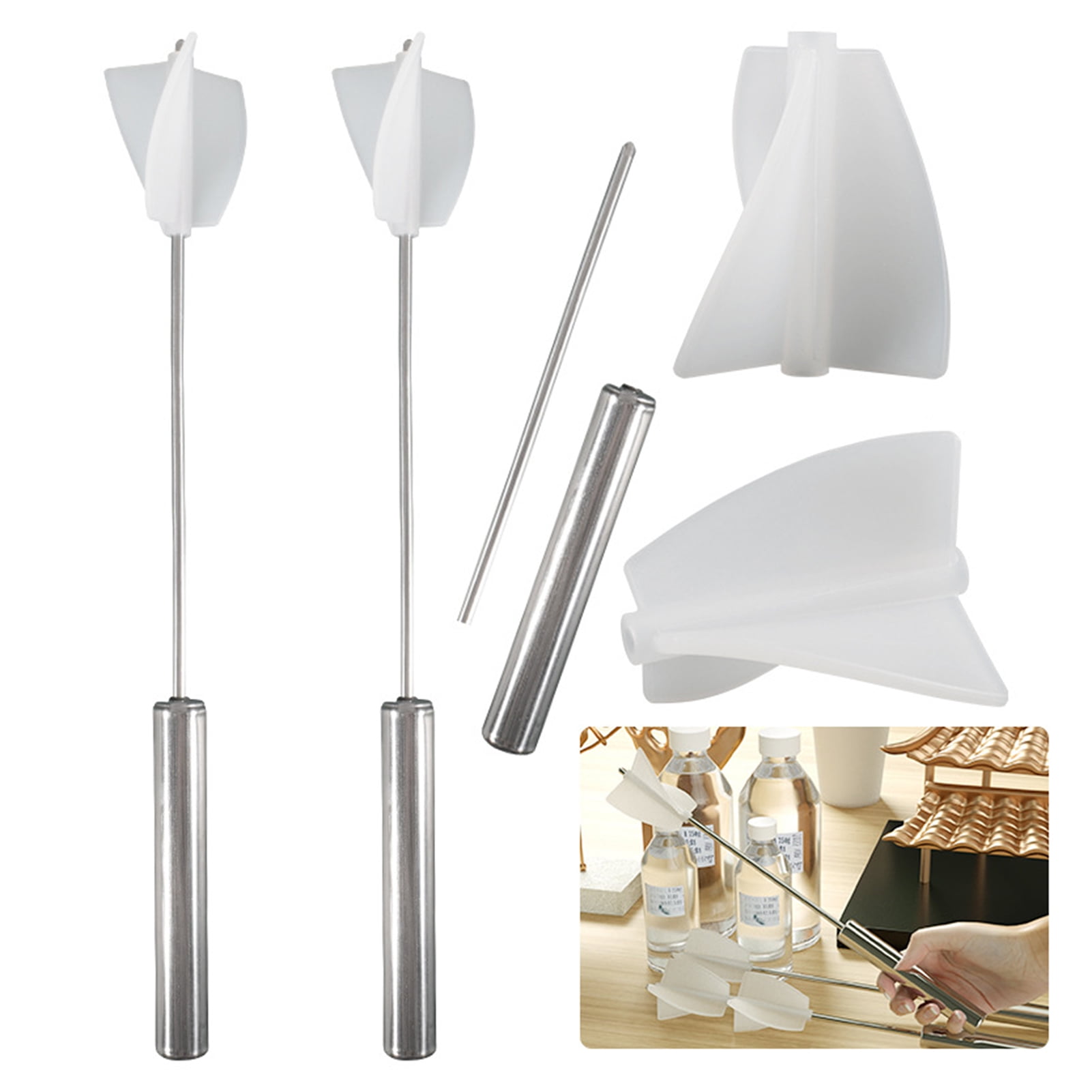 Hesroicy Epoxy Mixing Stick - Reusable, Comfortable Grip, Easy to Clean ...