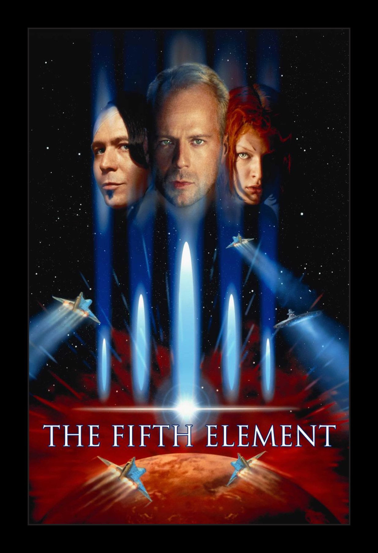 THE FIFTH ELEMENT - 11x17 Framed Movie Poster - Walmart.com