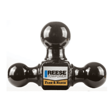 CURT Mfg 48012 Front Mount Hitch Receiver-Mount Ball & Pintle ...