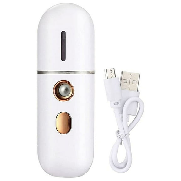 Spray Mini Portable Handheld Face Steamer, USB Rechargeable Battery ...