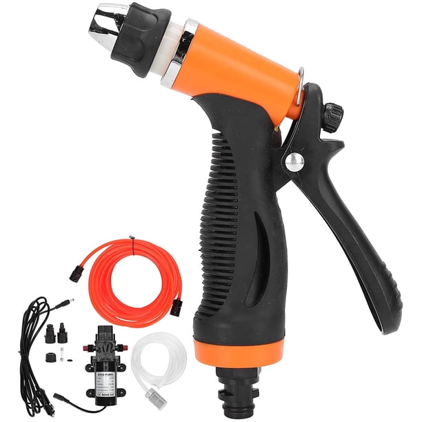 Cleaning Gun,24V 100W High Pressure Washer Water Pump Sprayer Kit ...
