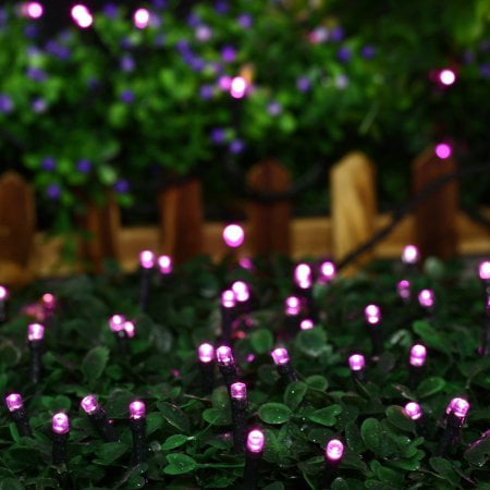 Solar String Lights, 40ft 100 LED Waterproof Outdoor Decoration ...