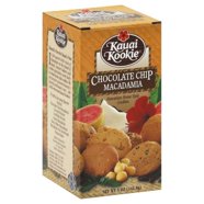 Kauai Kookie Kona Coffee Macadamia Hawaiian Style Cookies, 5 Oz ...