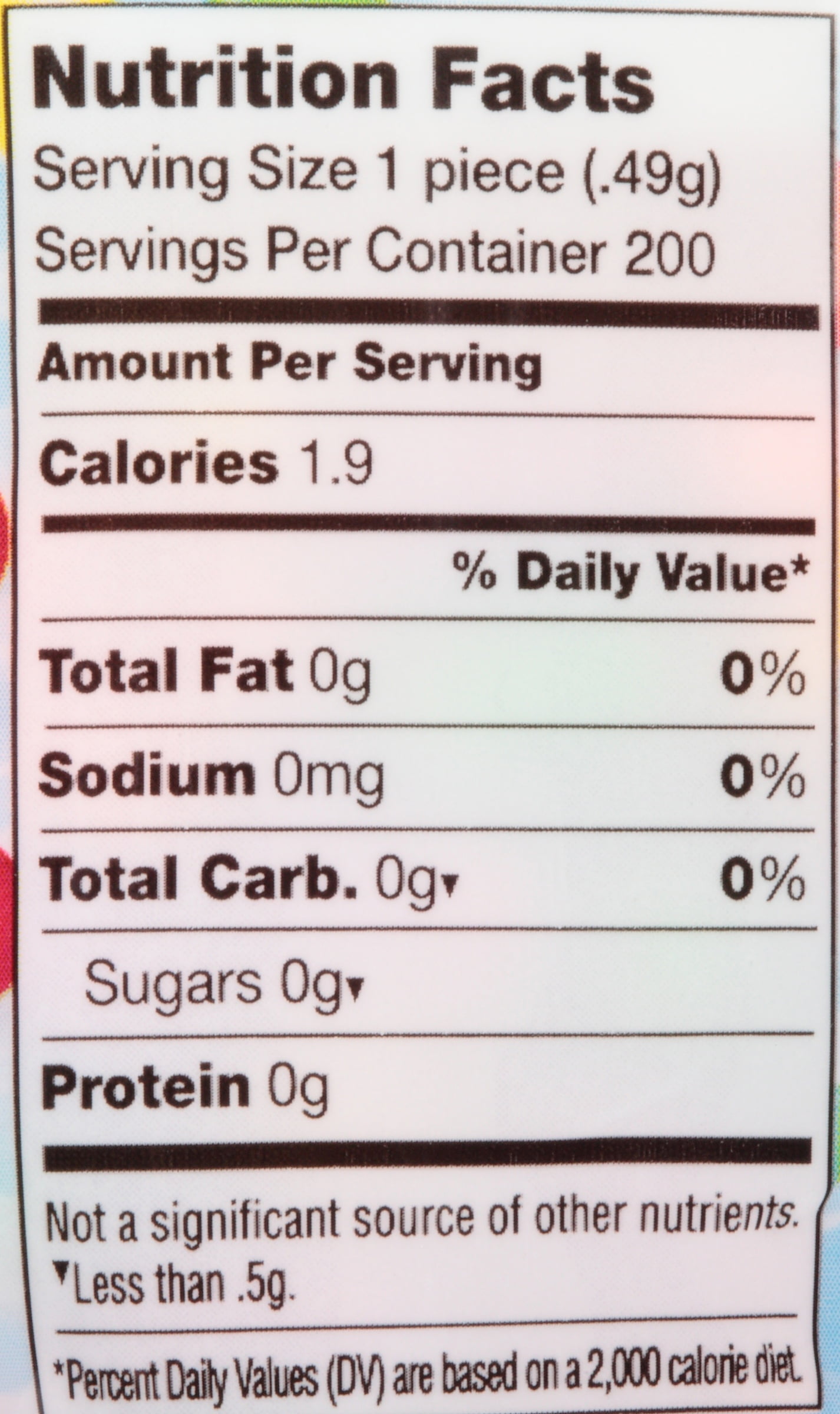 Tic Tac Candy Nutrition Facts | Besto Blog
