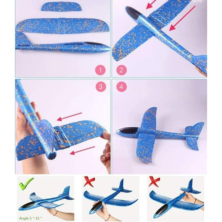 Dinohhi Styrofoam Airplane Styrofoam Kids,4 Piece Airplane Toy Large ...