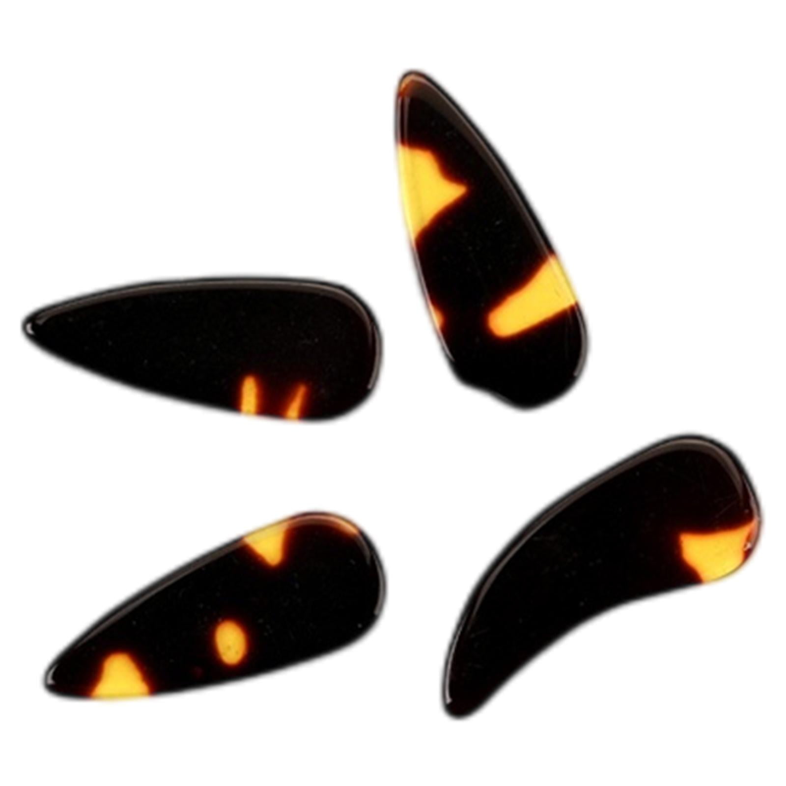 4x púa de guitarra china tradicional Yuyangstore para ukelele de ...