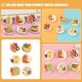 Eease Miniature Foods Photo Props Doll House, 18 Pieces - Walmart.com