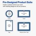 Avery® Glossy 2" x 3" Labels, Navy & Silver Hat & Bow, 80ct - Walmart.com