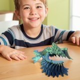 3D Printed Flexible Phoenix Model with Wings for Autism/ADHD (Radiant ...
