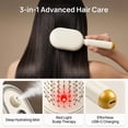 Electric Spray Air Cushion Massage Comb, Rechargeable Hair Steam Brush ...