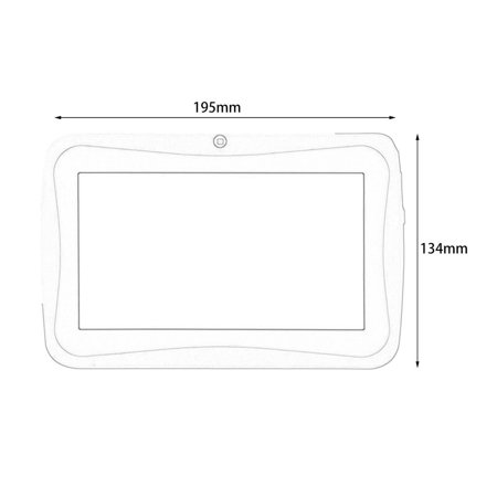 Kids 7" Tablet PC Android Tablet Q7 512MB 4G A33 Quad Core 1024x600 ...
