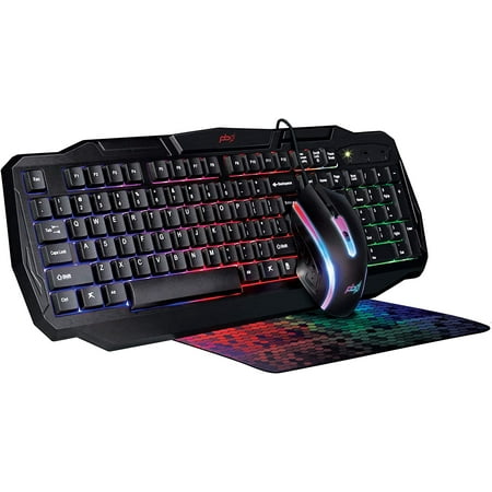 PBX Slayer 3-in-1 Pro Gaming Accessories - Ergonomic, Wired, RGB ...