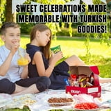 Turkish Goodies, International Snack Box, Assorted Turkish Snacks, 13ct ...