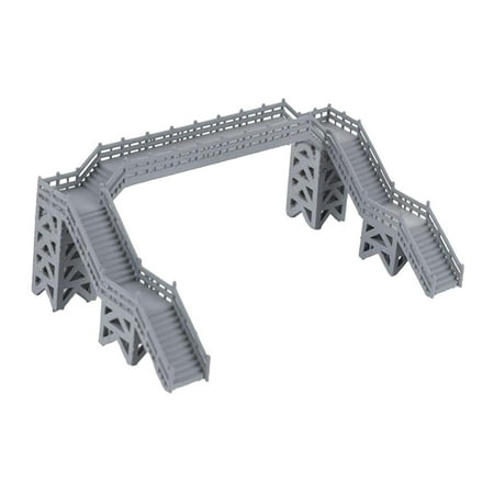 DIY Train Railway Kits Footbridge DIY Simulation Model Pedestrian ...