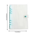 Clear Plastic Flexible Rings Binder Cover with Removable Pages for ...