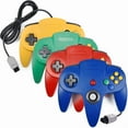 Restored Nintendo 64 N64 Game System with 4 Pack Retrofam N64 ...