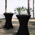 10 Pack Cocktail Table CoversFitted Spandex Stretch Tablecloth with ...